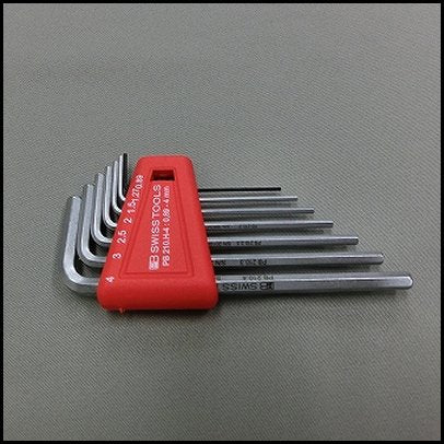 Hexagonal wrench millimeter size – Eru Higa